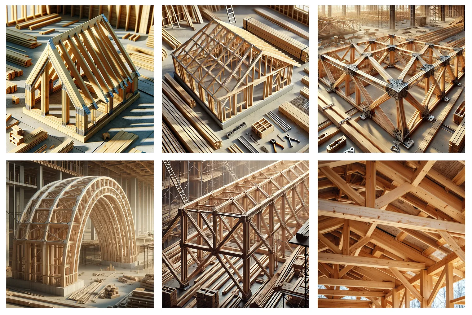 Precision-Engineered Roof Trusses | Structural Wood Corp