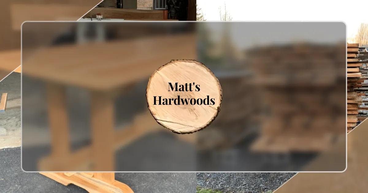 Matt's Hardwoods - Handcrafted Wood Products | Sustainable Forestry